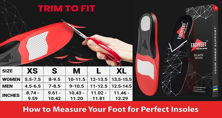 How to Measure Your Foot for Perfect Insoles | EasyFeet Blog – EASYFEET ...